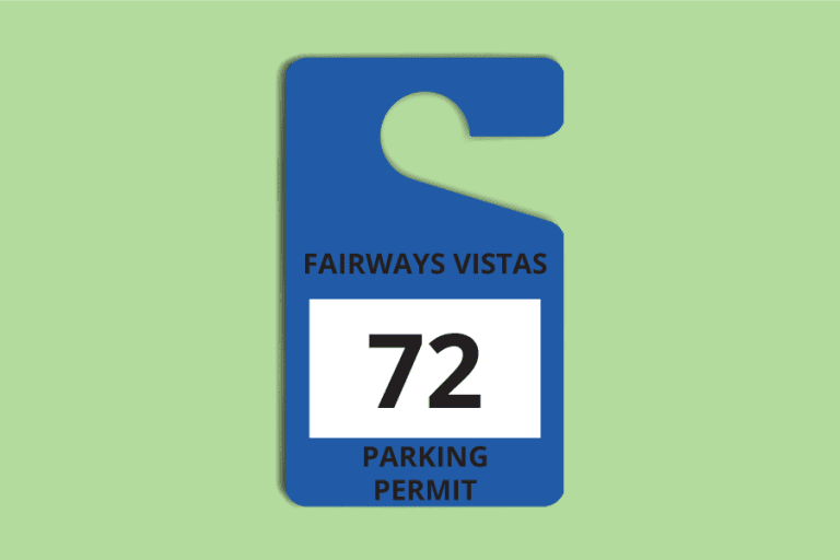 Parking Tags Calgary | Custom Parking Hang Tags | Grafix Media