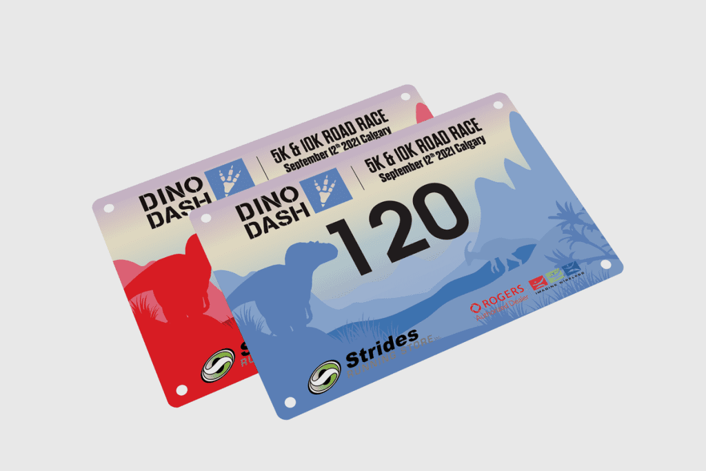 Racing Bib for Marathons and Triathlons | Custom Race Bibs