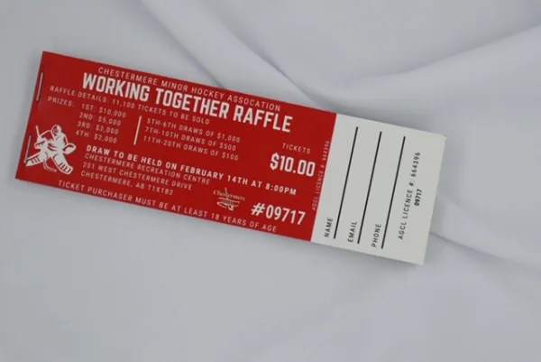Ticket Printing | Custom Event & Raffle Ticket Printer | Calgary Grafix ...