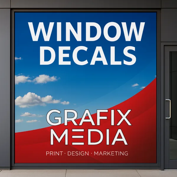 Window Decals Calgary | Custom Business Window Graphics